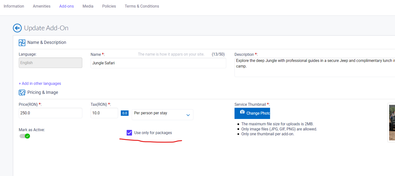 Packages - eRevMax Knowledge Base