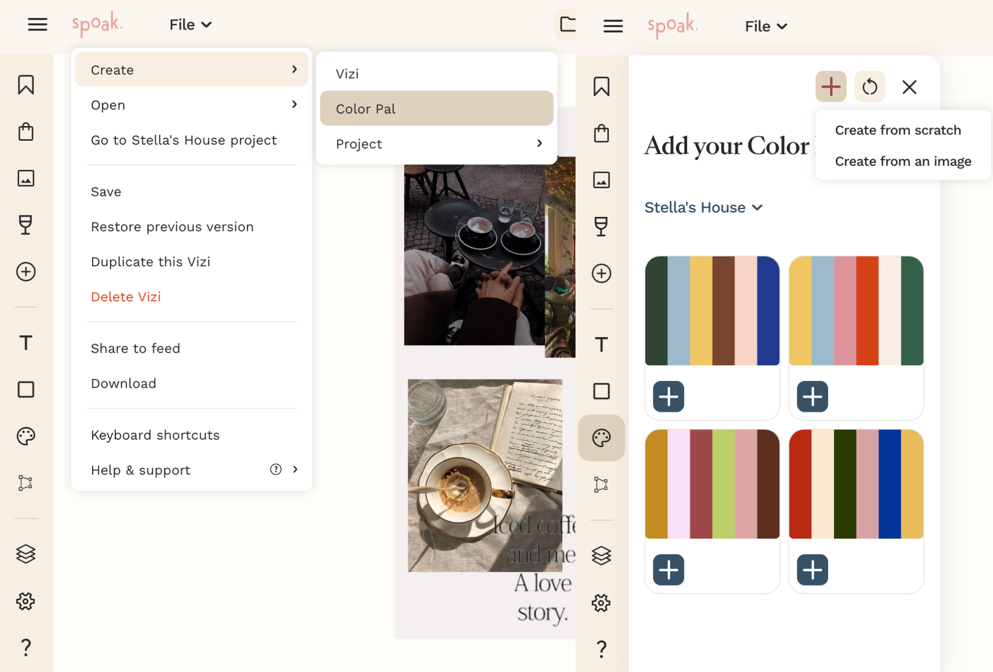 How do I make a color palette in Color Pal? - Spoak Help Hub