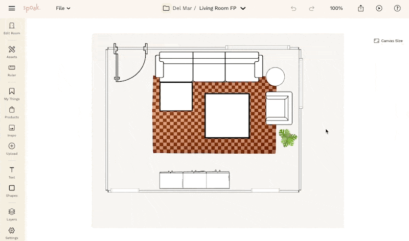 How do I increase or decrease the canvas size of my floor plan or elevation? - Spoak Help Hub