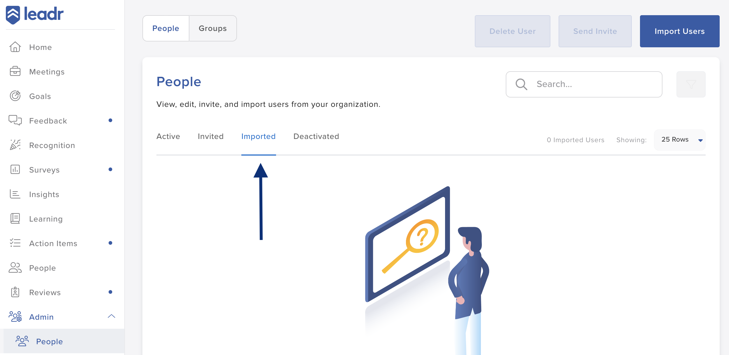 Importing Users - Leadr Knowledge Base