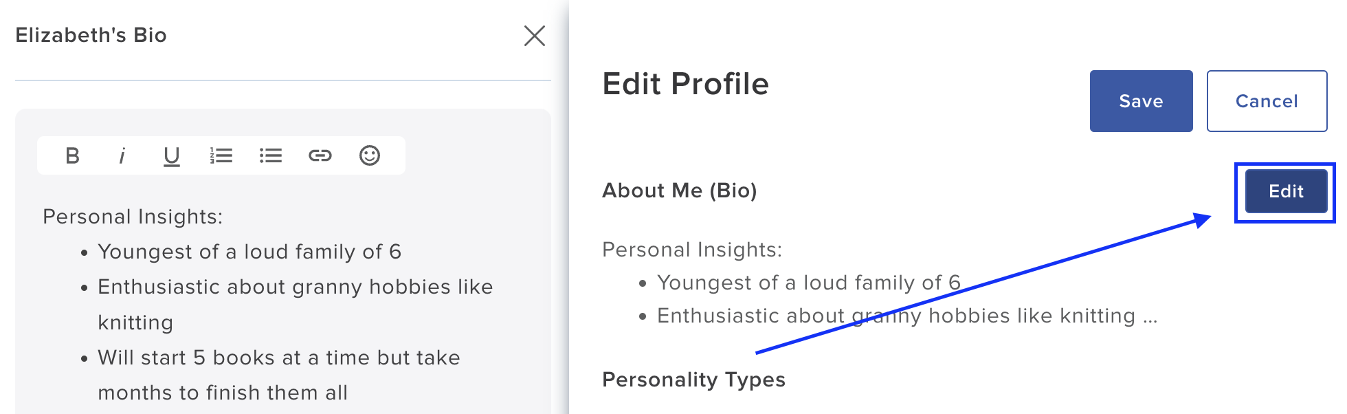 Create Your Profile - Leadr Knowledge Base