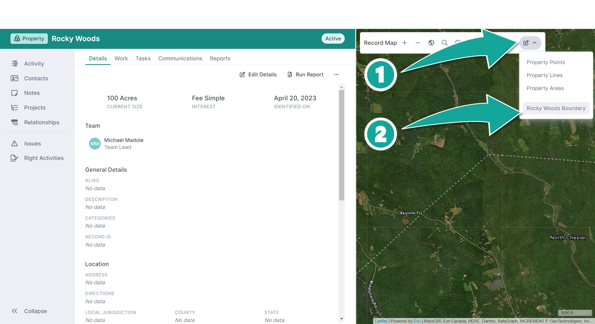How to import map data into a record Landscape - Landscape Knowledge Base