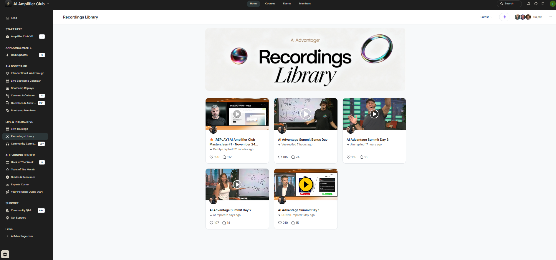 Getting Started with the AI Amplifier Club - AI Advantage Articles