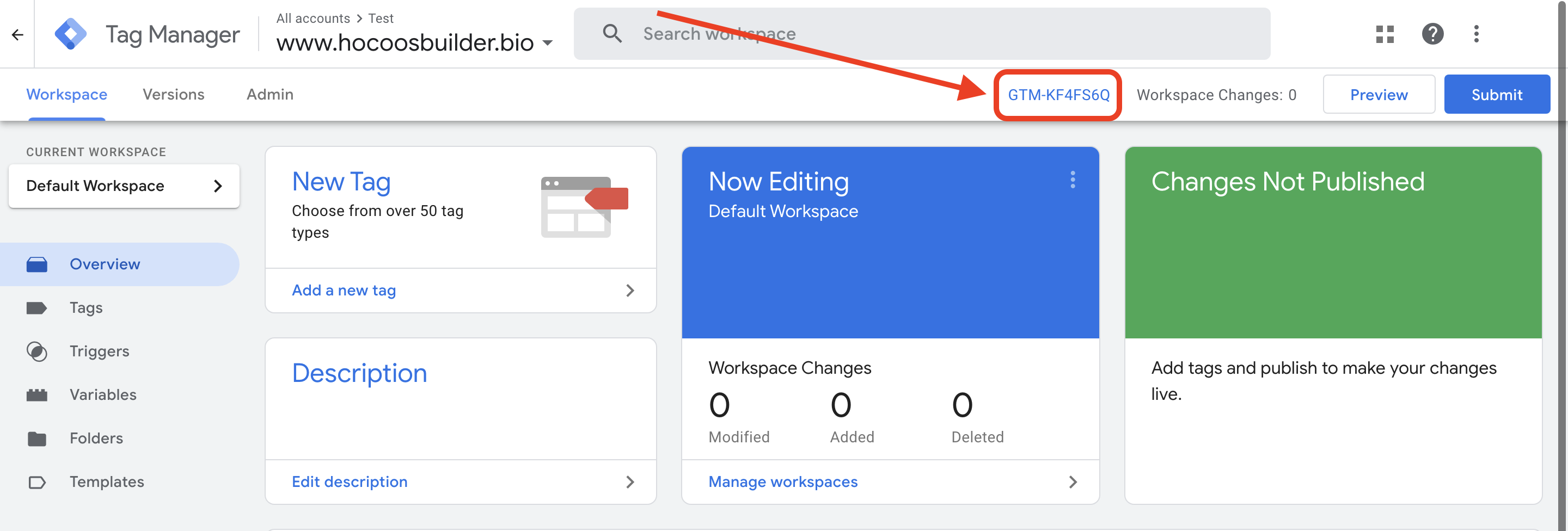 How To Connect Google Tag Manager To My Hocoos Website Hocoos
