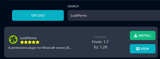 How to Install and Configure LuckPerms on your Minecraft Server - AleForge