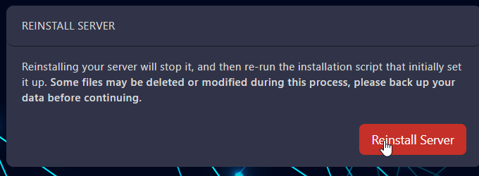 How do I wipe my server and start from scratch? - AleForge