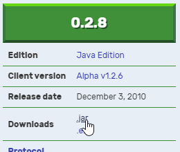 How to install an older version of Minecraft on your server - AleForge