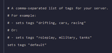 How do I change the tags on my FiveM server? - AleForge