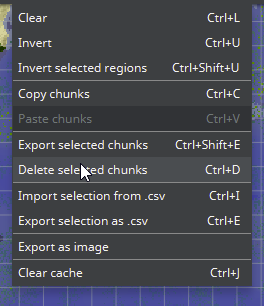 How do I remove a chunk in my Minecraft world? - AleForge