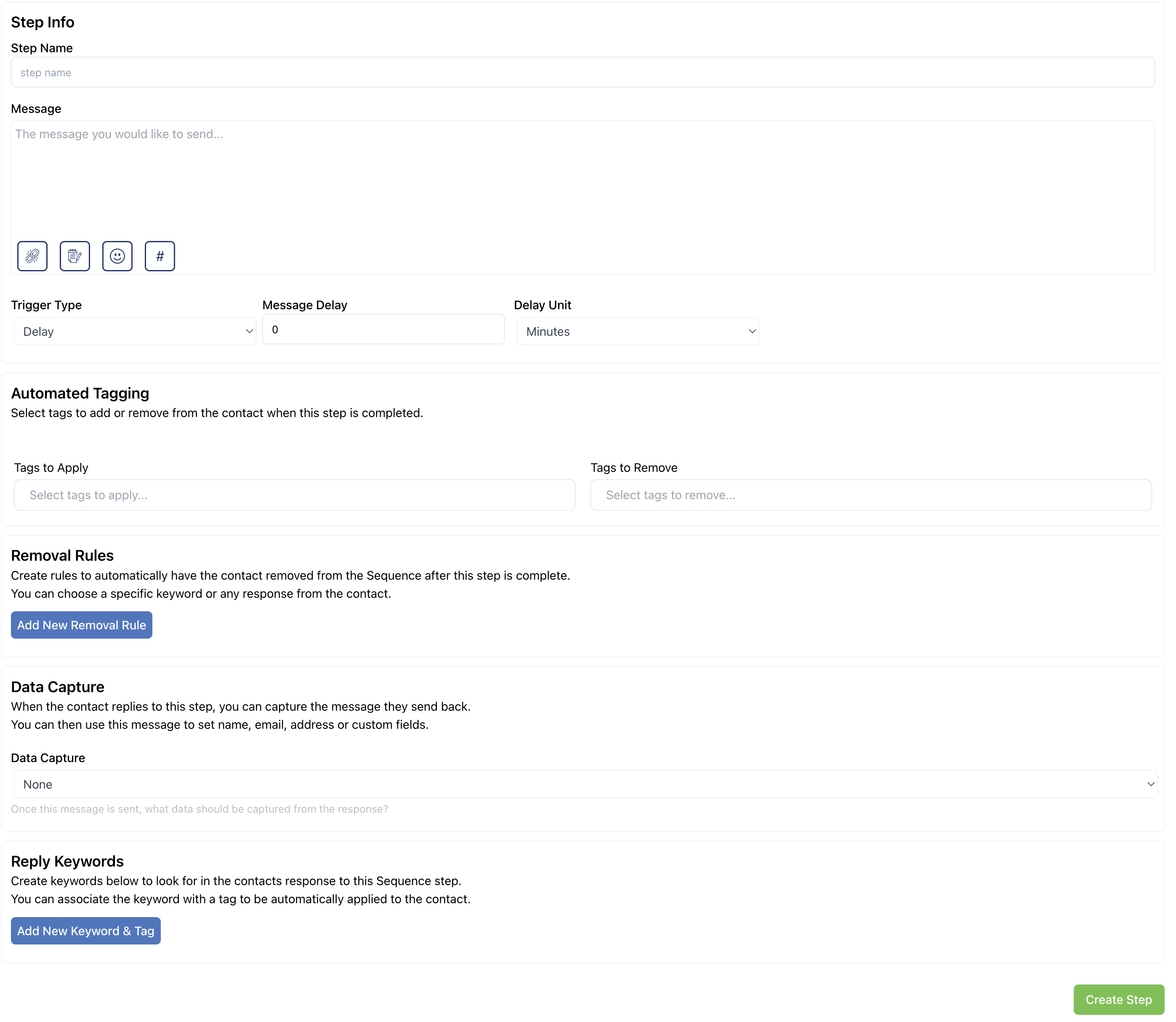 SMS Sequences - TxtSquad Knowledge Base