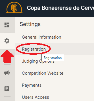 Registrations - Beer Awards Platform Knowledge Base