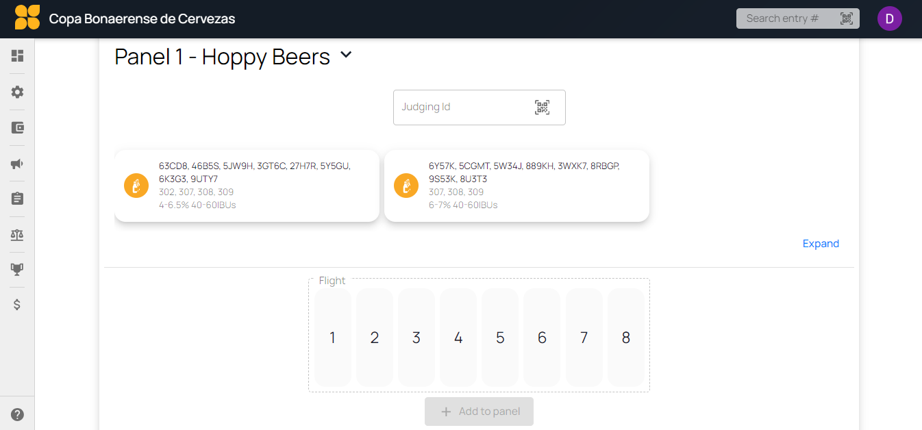 Check-out - Beer Awards Platform Knowledge Base