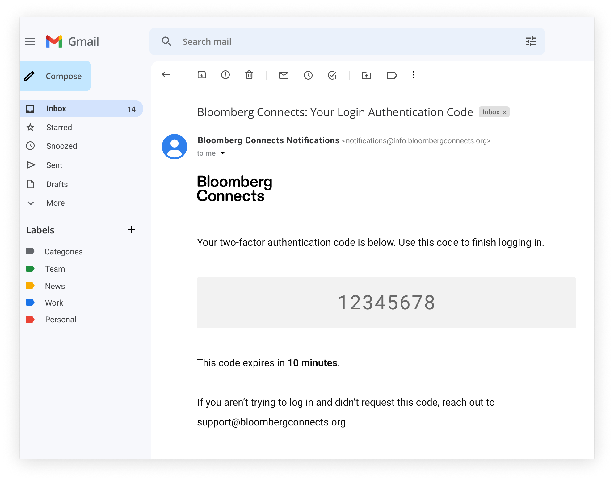 First-Time CMS Login - Bloomberg Connects Support
