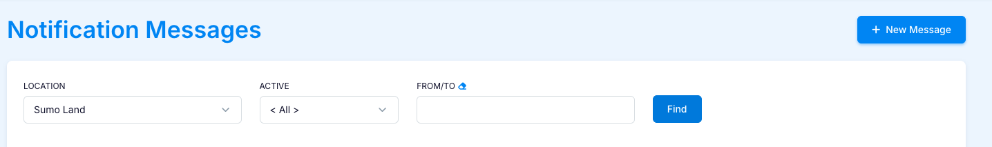 How to Create a Notification Message - VenueSumo Help & Support Center