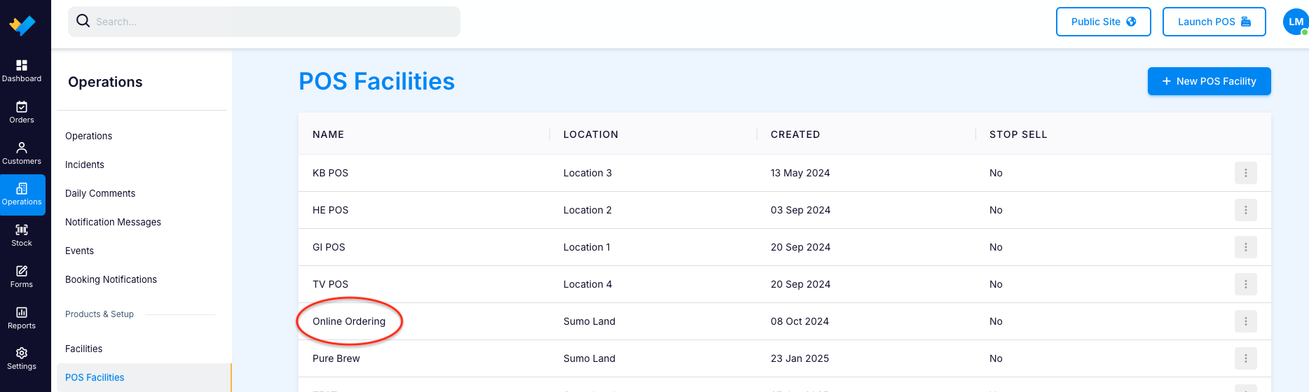 How to create a POS Terminal Login Dedicated to Online Ordering ...