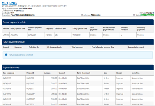 Manage Direct Debit User Guide - allpay Help Centre