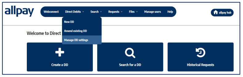 Senior Direct Debit User Guide - allpay Help Centre