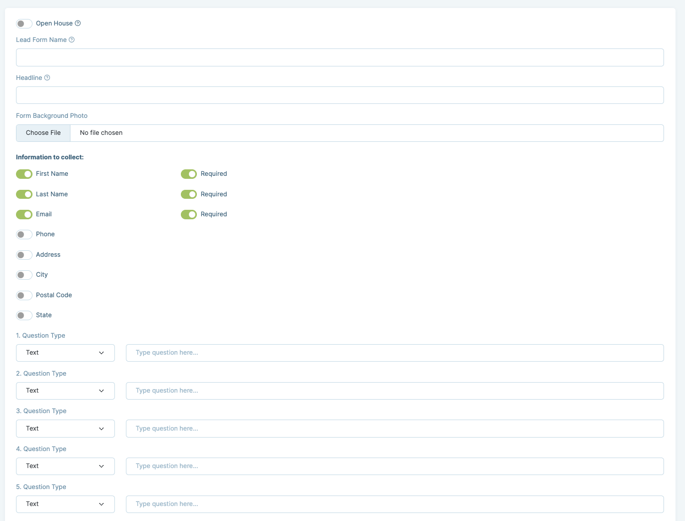 How to create a new Lead Form? - Onsight Real Estate Knowledge Base