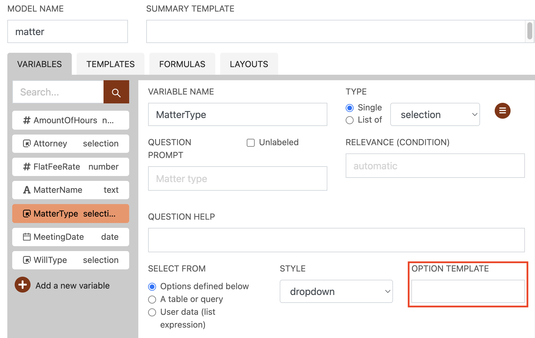 Parts of a Variable - Knackly Support Center