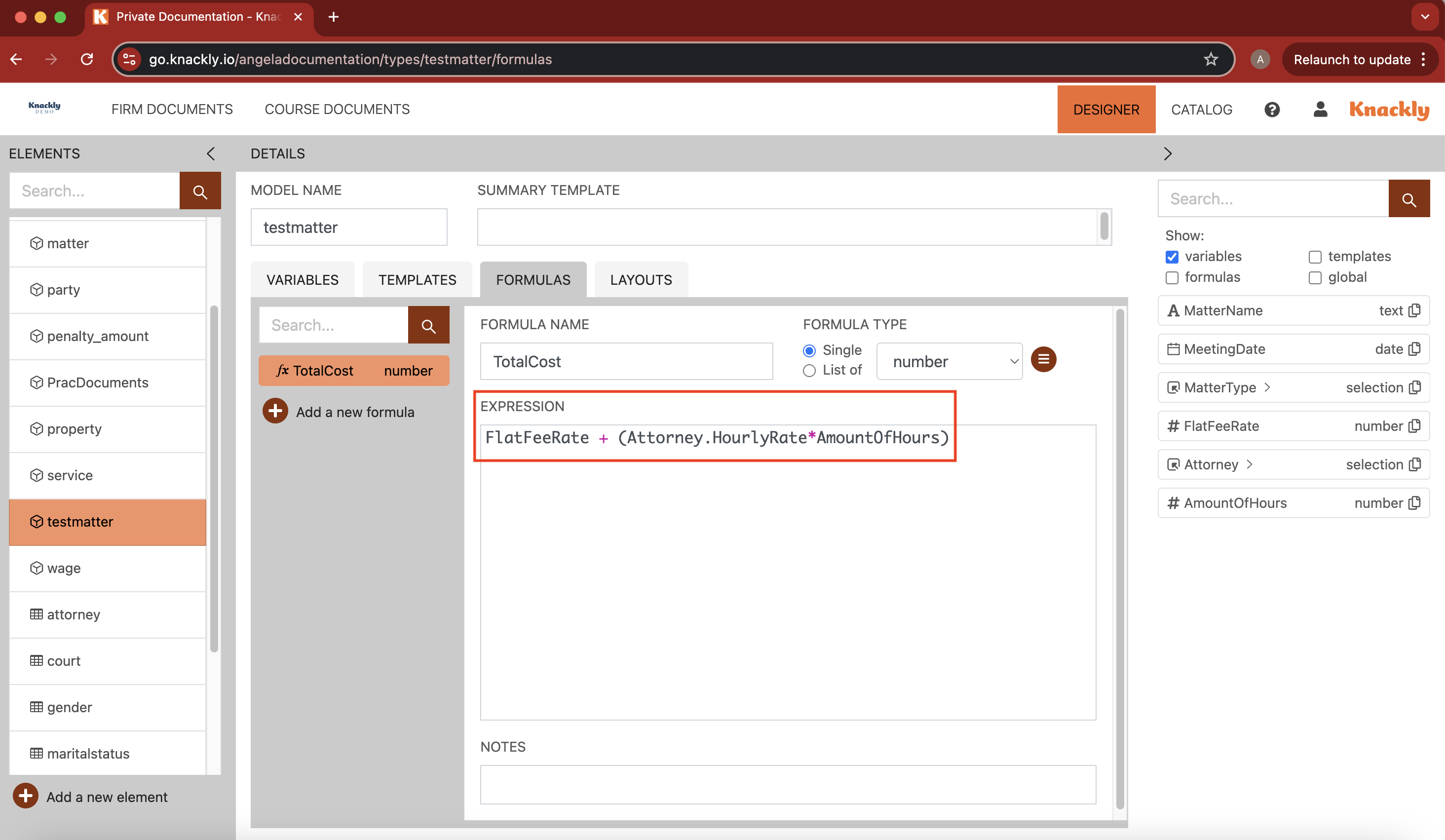 Why Are These Variables Appearing in the Interview? - Knackly Support Center