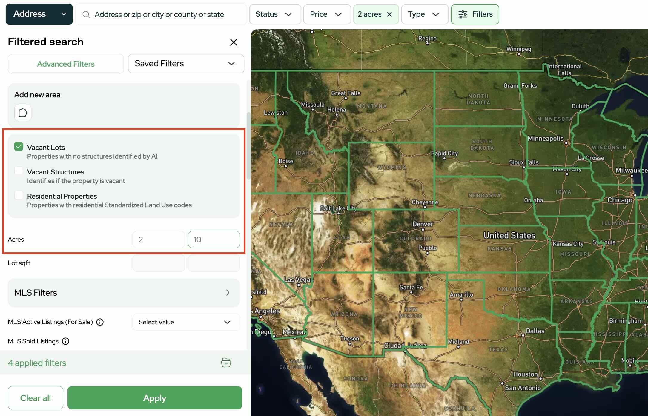 LP Estimate Price Filter: What It Is and How to Use It - Land Portal ...