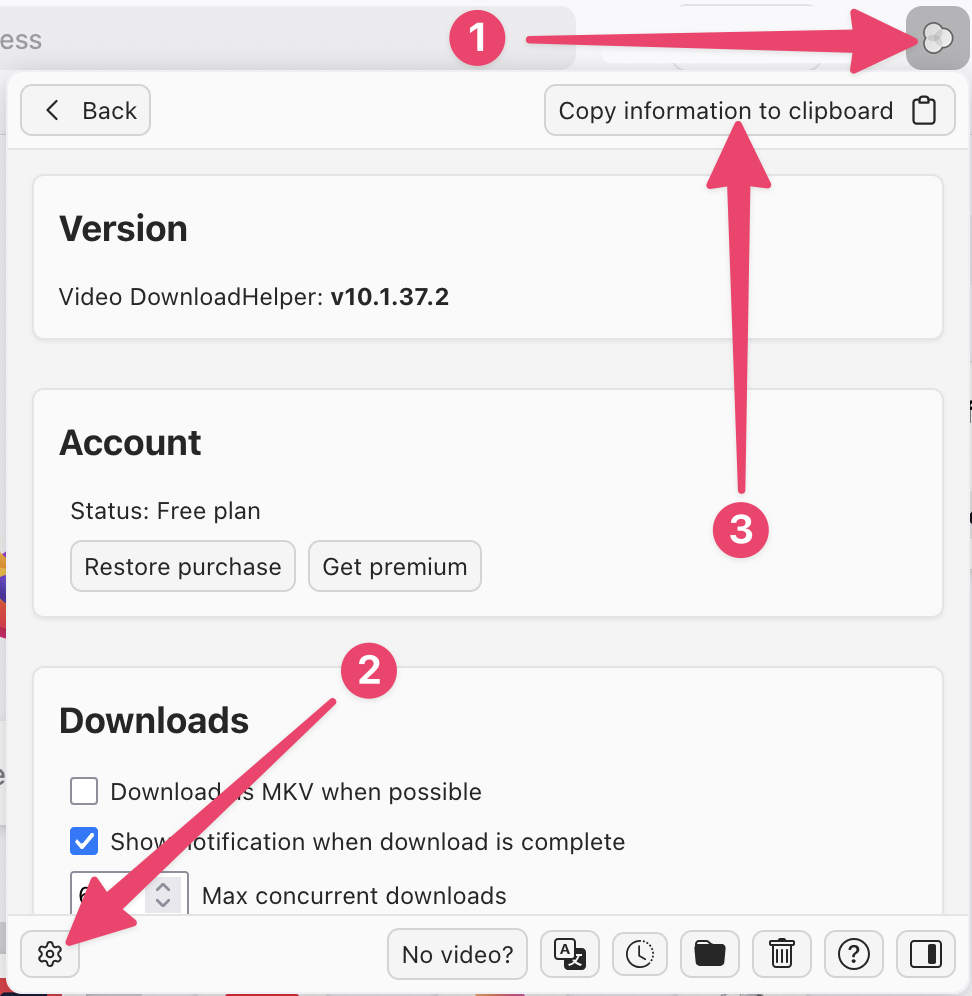 Versions - Video DownloadHelper