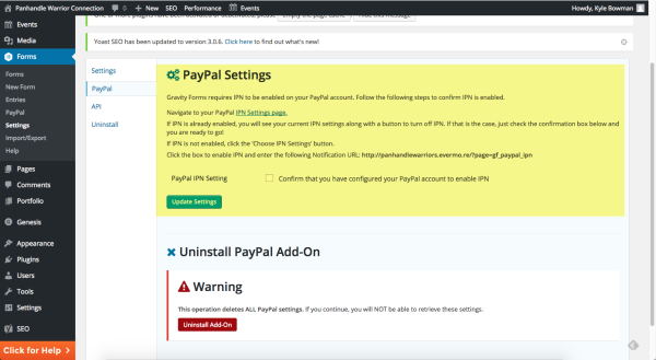 How to Setup Gravity Forms PayPal Standard Add-On - Evermore